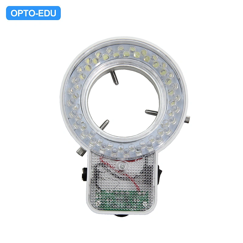 OPTO-EDU A56.1211-B LED 링 라이트, 56/64/144 LED, Dia.61mm