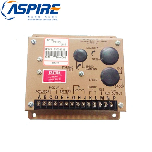 ESD ReplacementElectronic Speed Controller ESD5522E ESD Control Panel