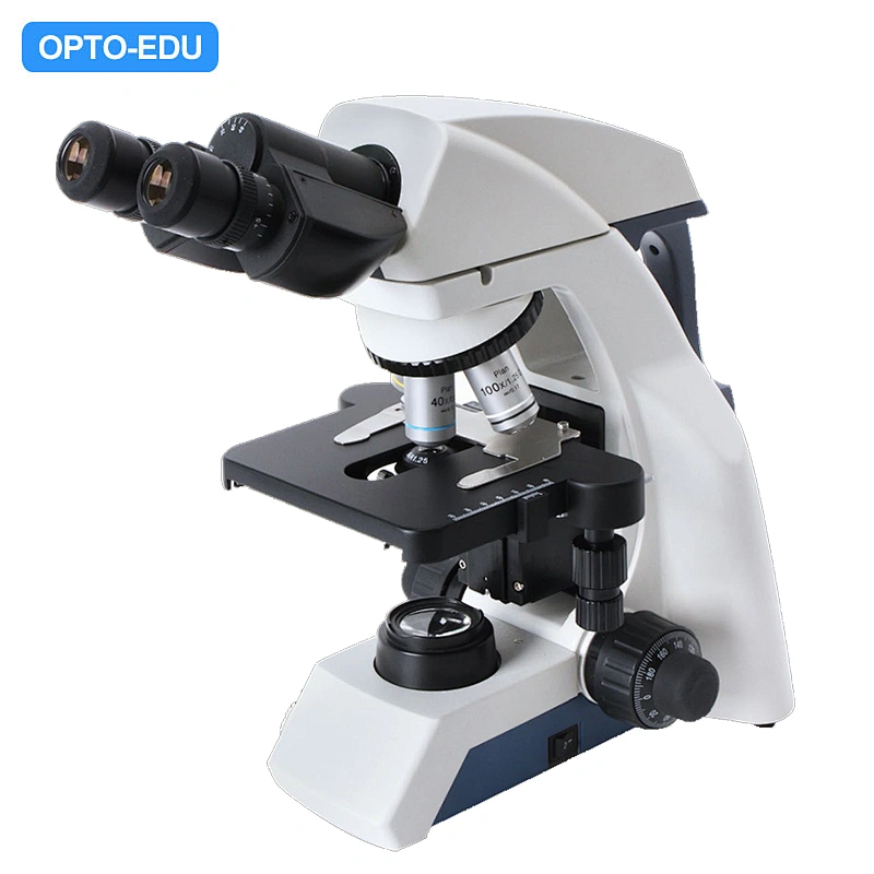 Mikroskop Laboratorium OPTO-EDU A12.1037-T, Trinocular, Semi-Rencana ...