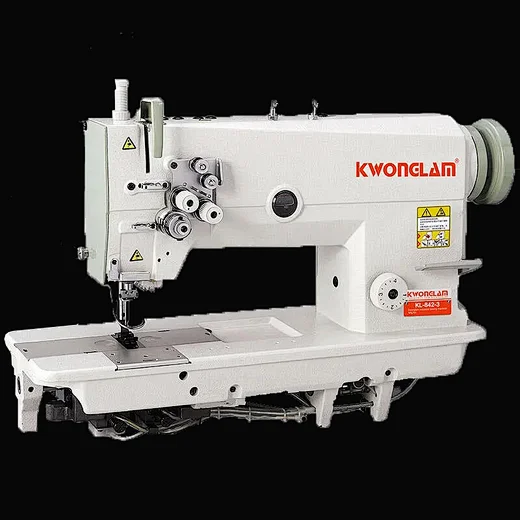 High Speed Double Needle Lockstitch Sewing Machine Parallel Stitch-kwonglam