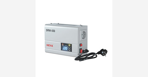 SRW wall mounted relay type AVR SRW 500VA stablizers automatic voltage ...