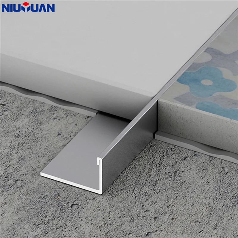 aluminium tile trim , floor transition strips , l shaped tile trim ...