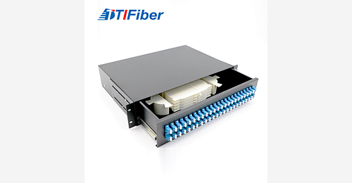 96 Core Fiber Optic Distribution Panel | LC UPC ODF Terminal Box
