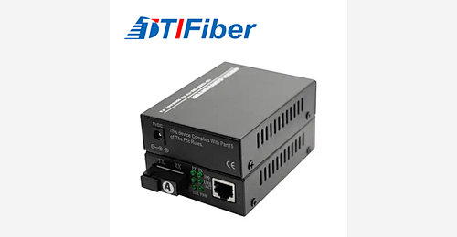 UTP Fiber Optic to Ethernet Media Converter Gigabit Customized - TTI Fiber