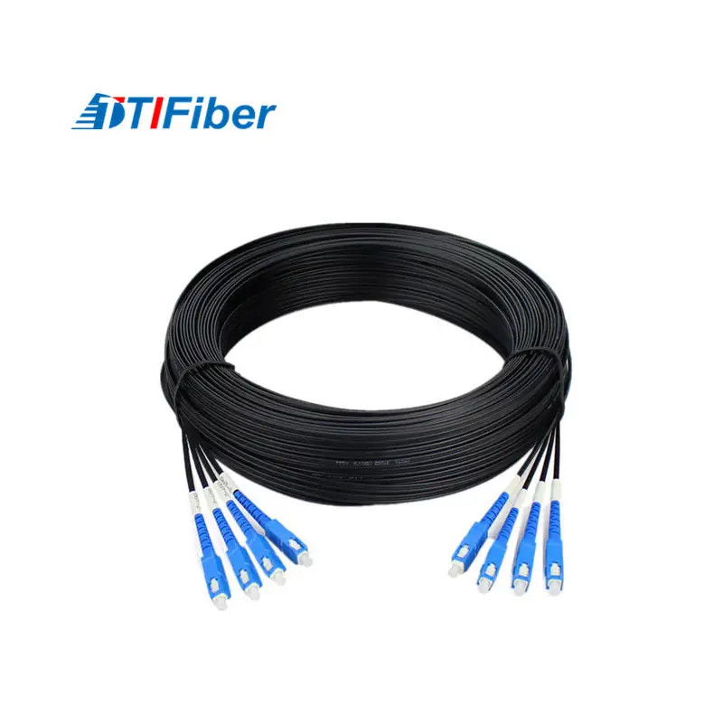 Fiber Optic Patch Cord - 100m FTTH Drop Cable | TTIFiber Manufacturer