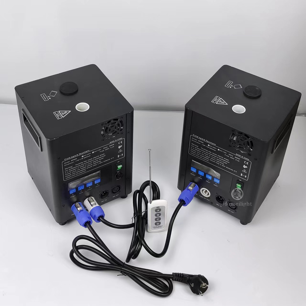 water machine stage eqiuppment fire effect pink sparkle machines