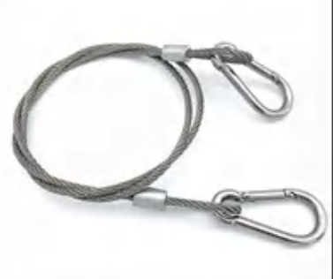 Protectional stage light accessory protection light safety cable