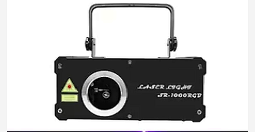 Laser 1W Full Color Animation Laser Light For Indoor Bar Decoration