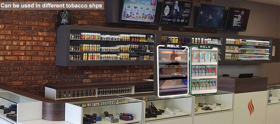 High-end Acrylic Cannabis Store Displays With Locked Door