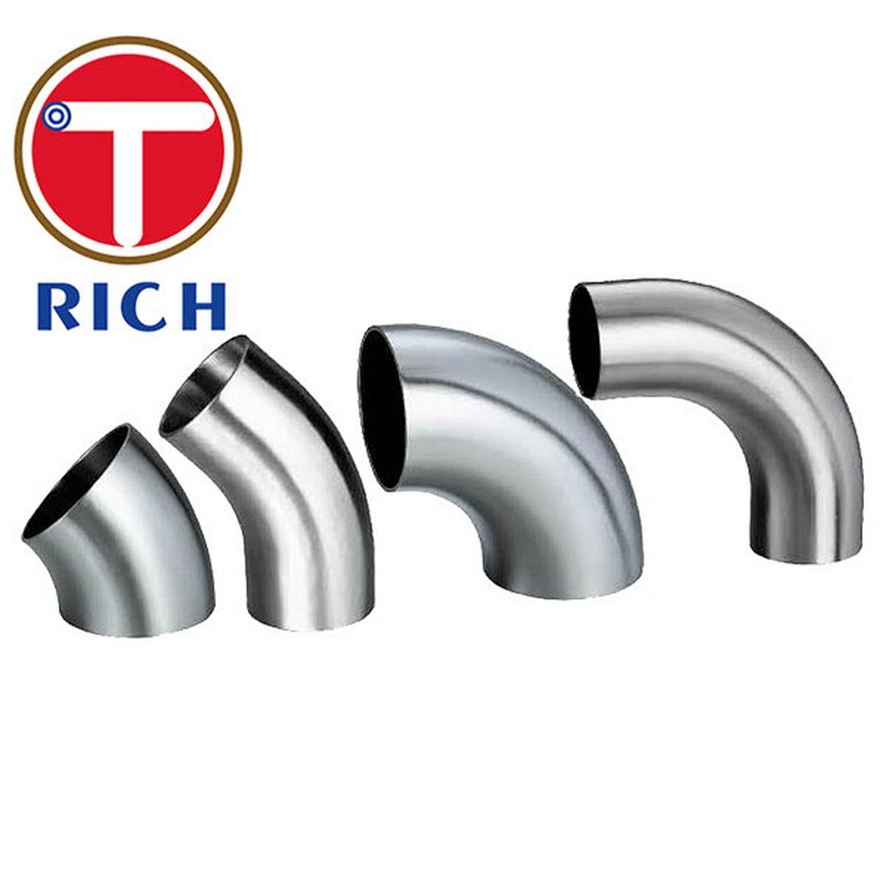 ASME B16.9 DIN 2605 Seamless and Welded Stainless steel Sanitary Elbow ...