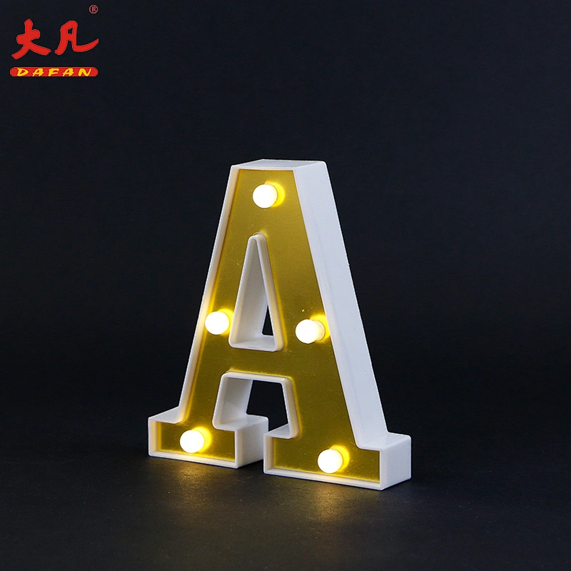 A acrylic decorative letters light battery operated led table lights ...