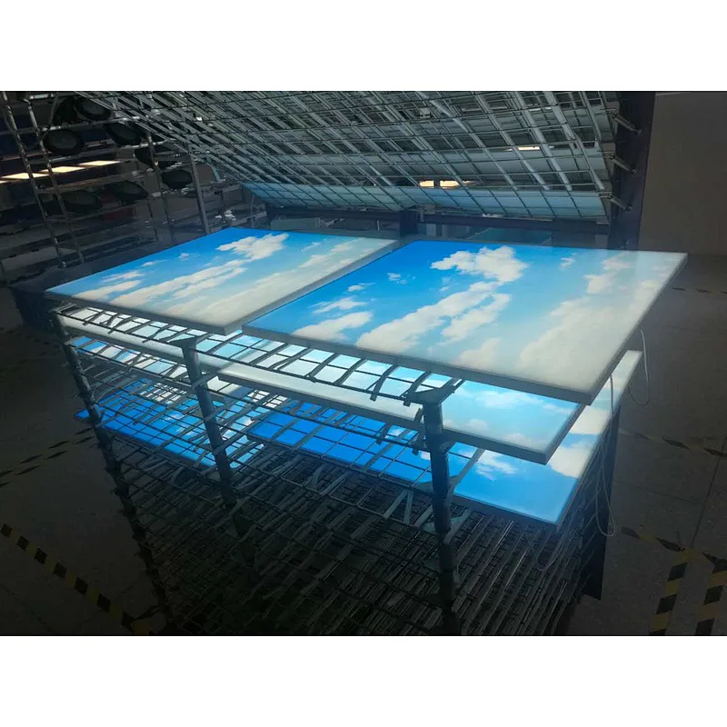 Frameless Artificial Sky Light Therapy Panel 60x60 led sky panel light ...