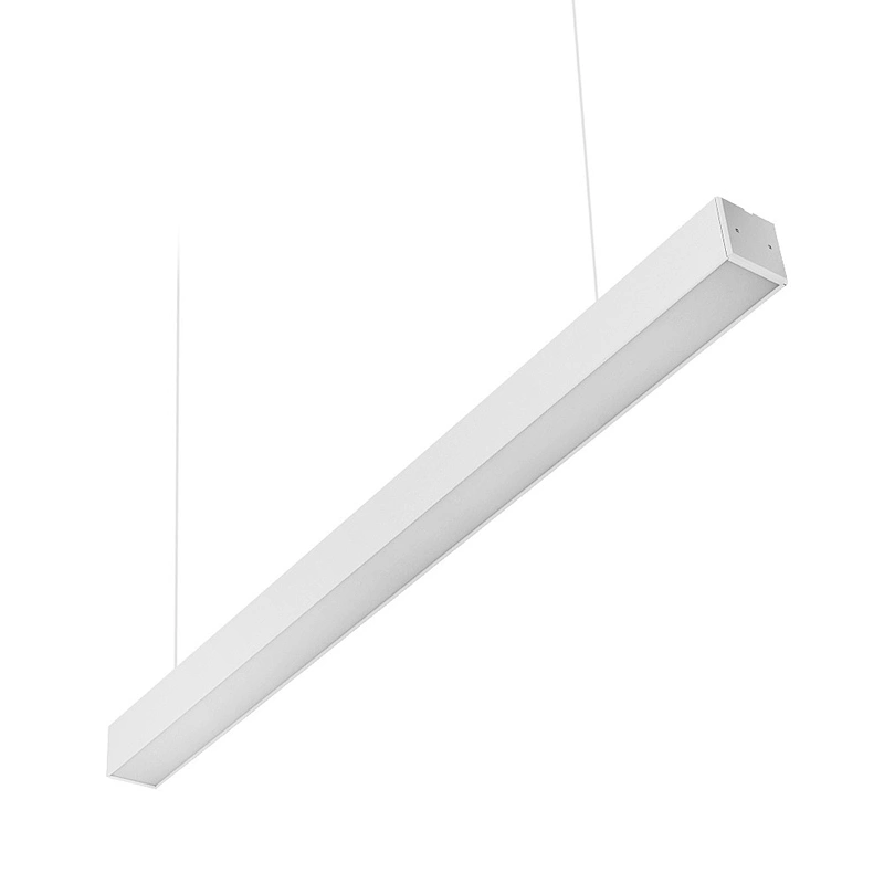 2.4m Office pendant light modern led suspended light linear lighting ...