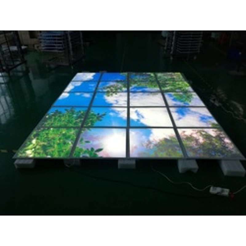 LED Skylights Virtual Sky Acoustic Ceiling Tiles 600x600 40W LED panel ...