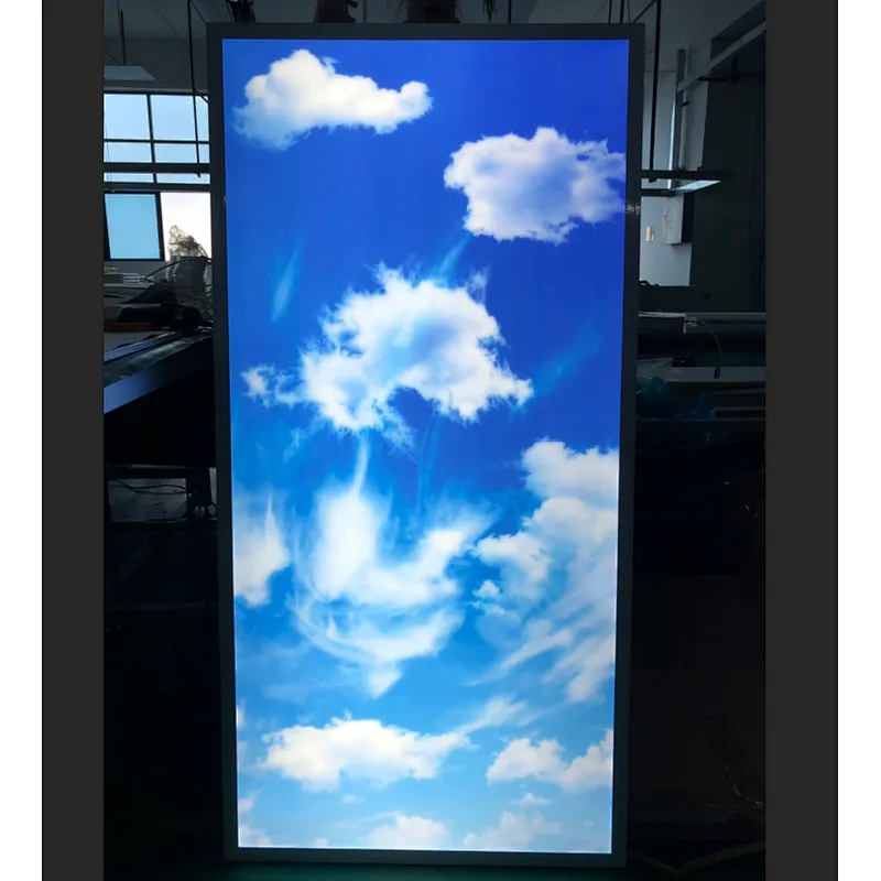 LED Skylights Virtual Sky Acoustic Ceiling Tiles 600x600 40W LED panel ...