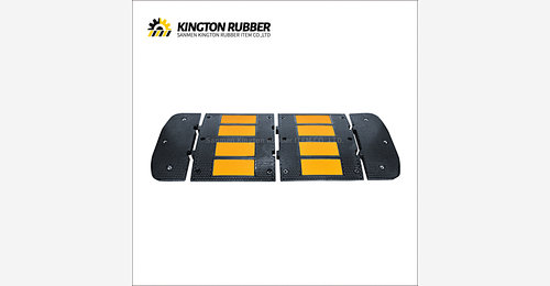 China traffic safety product manufacturer-rubber speed hump