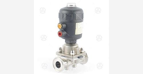 Stainless Steel Sanitary Pneumatic Aseptic Direct Diaphragm Valve from ...