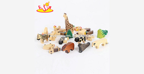 custom animal shaped wooden animal toy for kids education W14D030 from ...