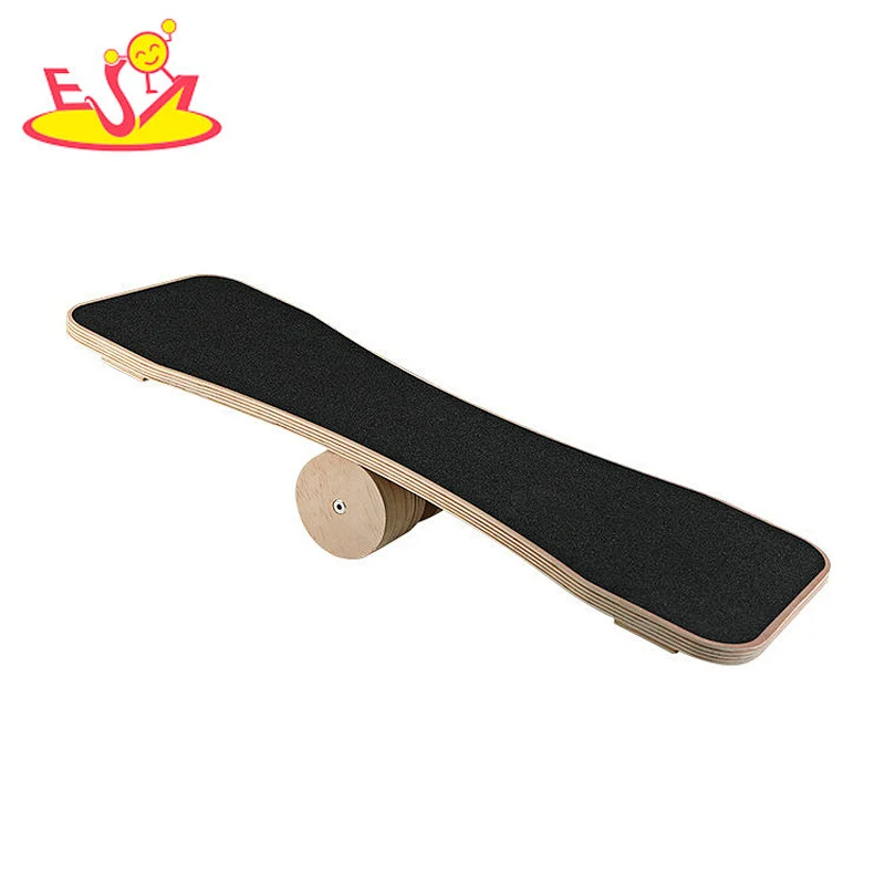 Hot Sale Fitness Exercise Balance Training Wooden Rocker Board With ...