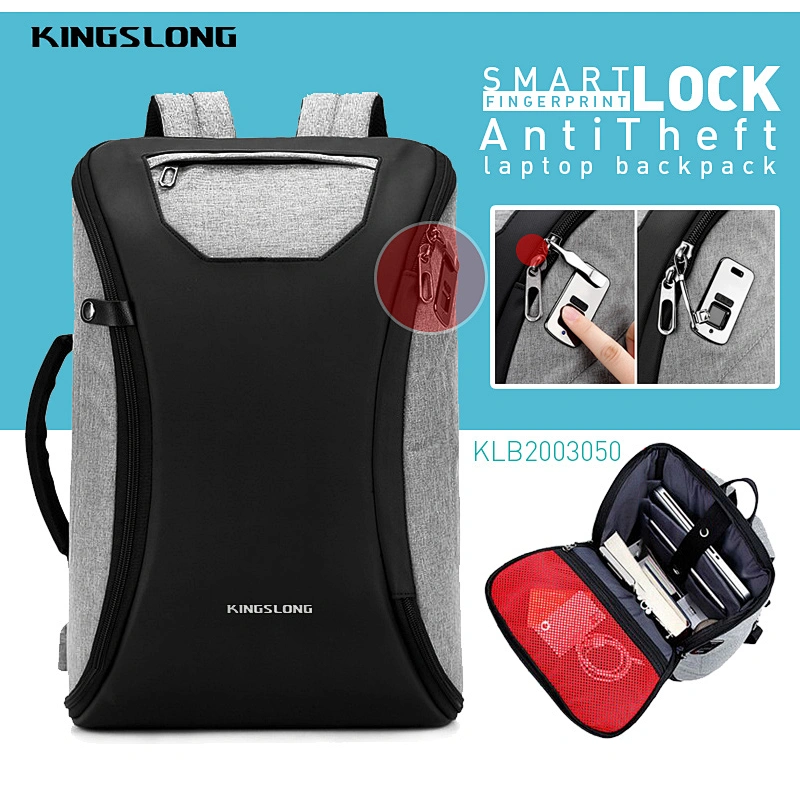 Anti-theft Smart fingerprint lock backpack from China Manufacturer ...