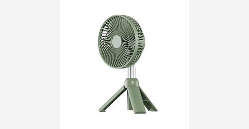 Outdoor Pedestal Telescopic Storage Rechargeable Mini Fan 3 In 1 ...