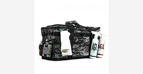 Car Valeting Tool Organizer Camo Detailing Bottle Caddy Bag