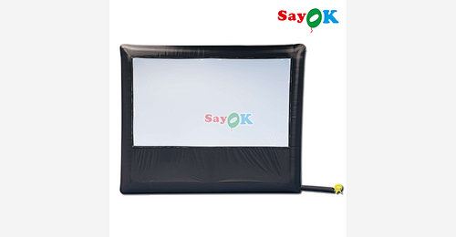 19.7FT Giant Backyard Inflatable Cinema Screen | Sayok Inflatables