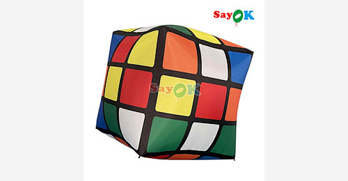 Hanging Inflatable Rubiks Cube Light Decoration | Sayok Inflatables