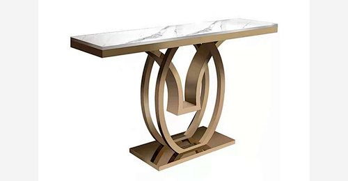 Alivar console , Sintered stone top console , Fashion design console ...