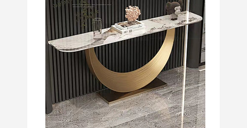 Alivar console , Sintered stone top console , console table ...