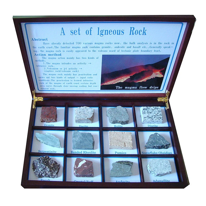 Igneous Rock Sample Set of 12
