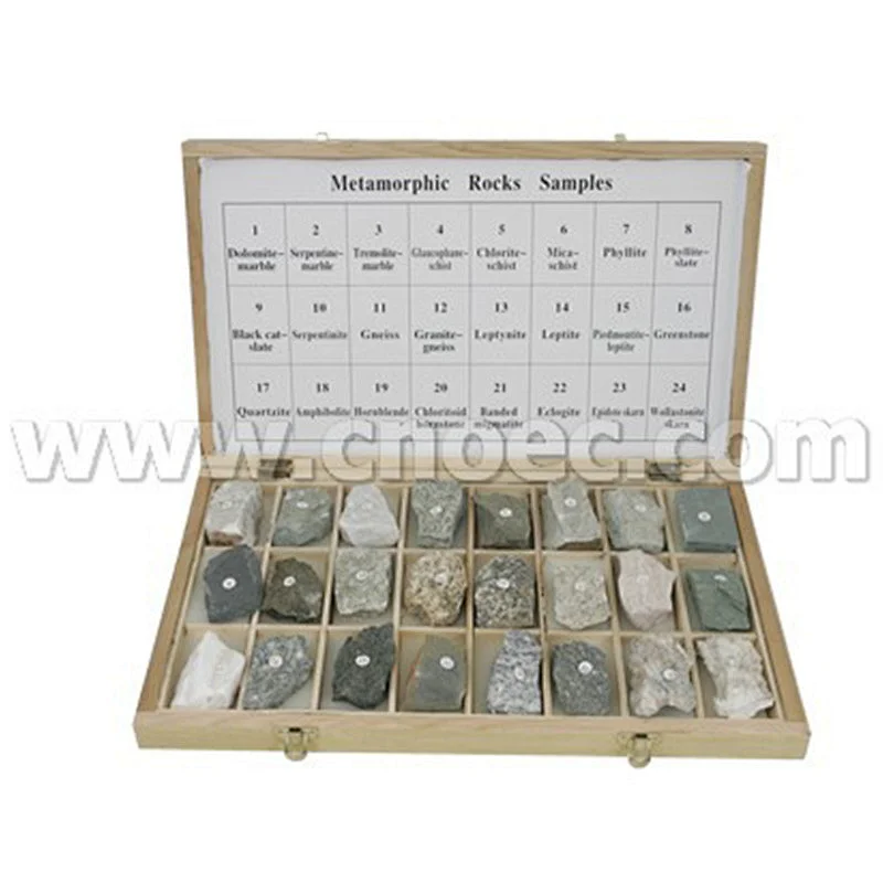 Samples of Metamorphic Rock 24 Kinds
