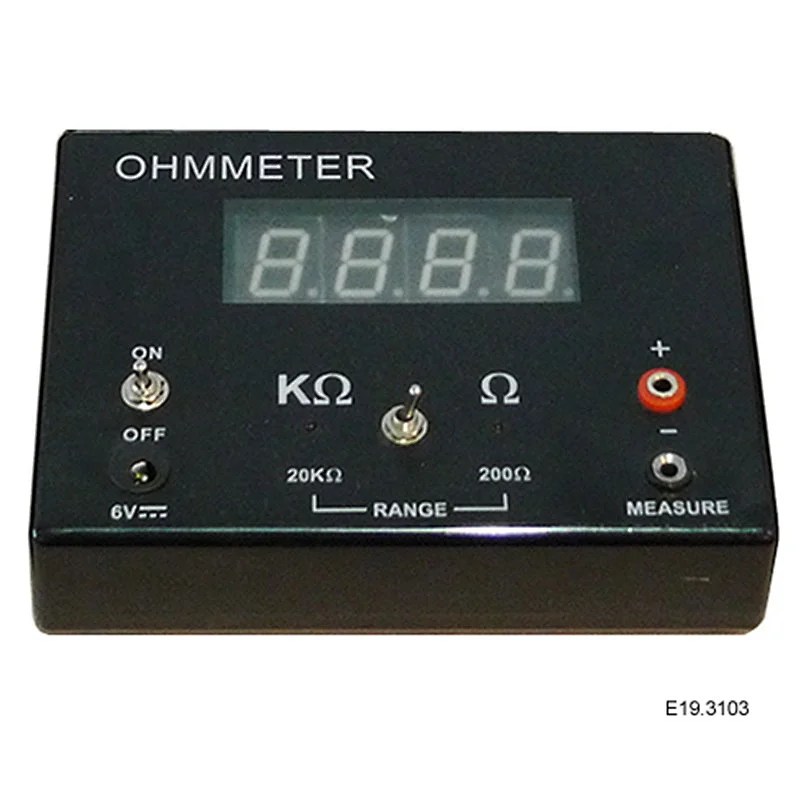 Ohmímetro digital