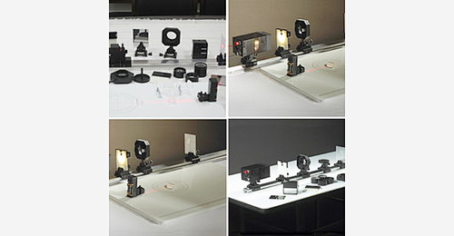 Optical Bench Set & Optical Ray Diagram Board