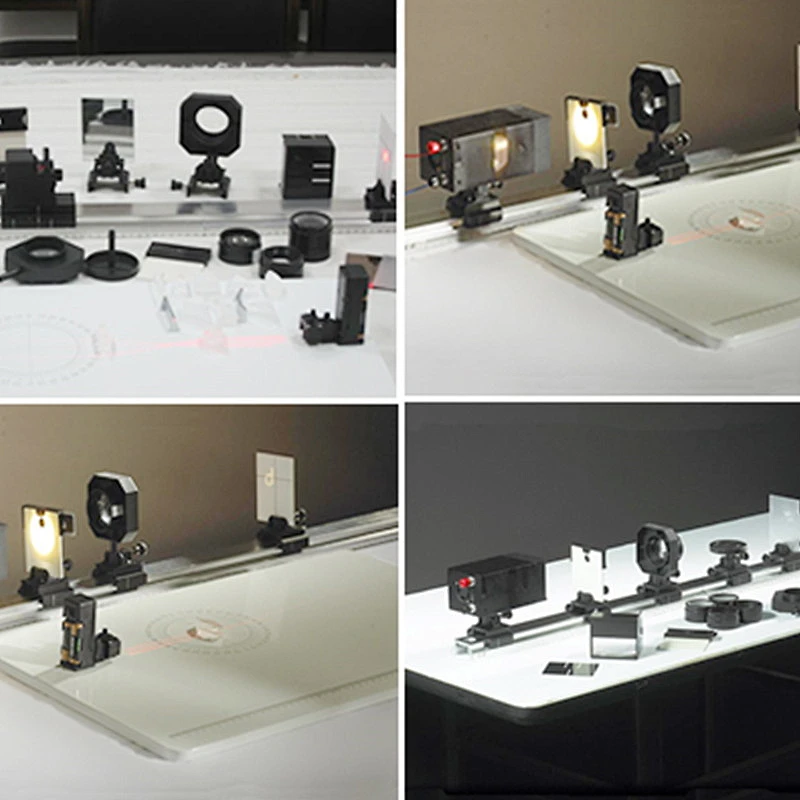 Optical Bench Set & Optical Ray Diagram Board