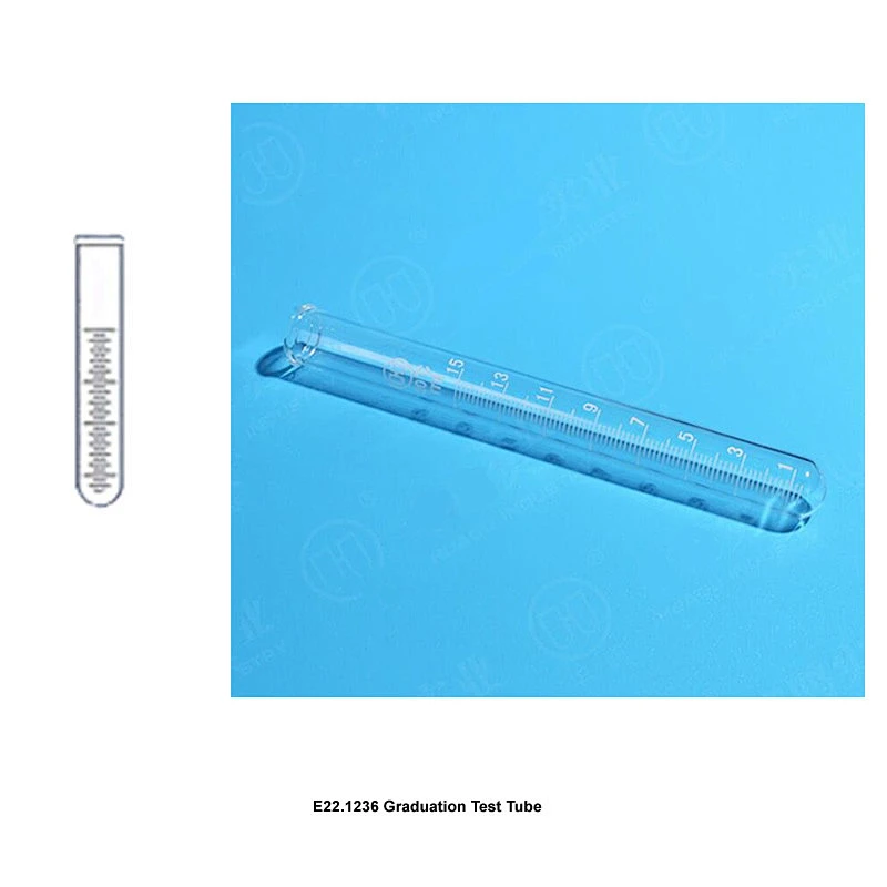 Tubo de ensayo de graduación
