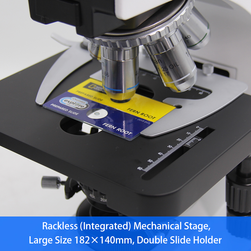 OPTO-EDU A12.2603-T Laboratory Biological Microscope, Trinocular ...