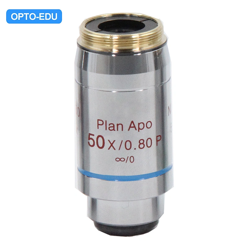 OPTO EDU A5P.1091-50 50x/0,8, WD1,0 mm, Semi-APO, PL, utan täckglas