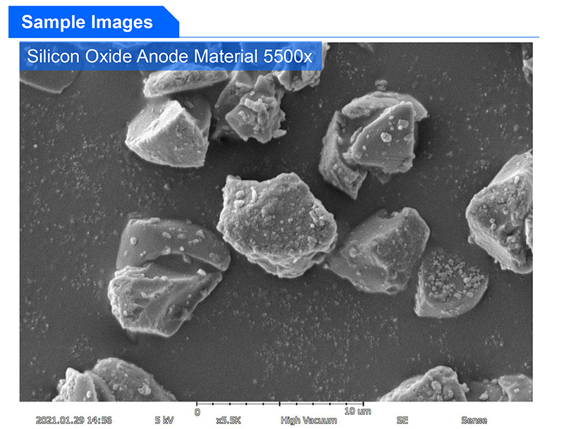 Tungsten Filament Scanning Electron Microscope, SE, 20x~150000x