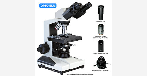 Mikroskop Kontras Fase OPTO-EDU A19.0209-40