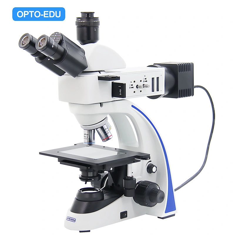 Metallurgical Microscope, Transmit & Reflect Light, Trinocular from ...