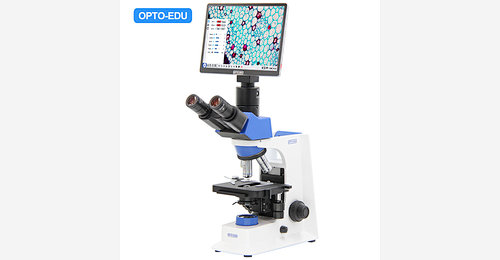 OPTO-EDU 10.5" LCD Touch Screen Digital Microscope, 8.0M, Android Pad ...