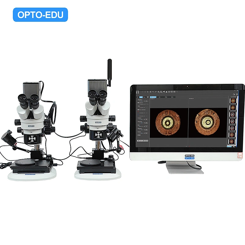 stere , digital comparison , forensic comparison microscope - Opto-Edu ...