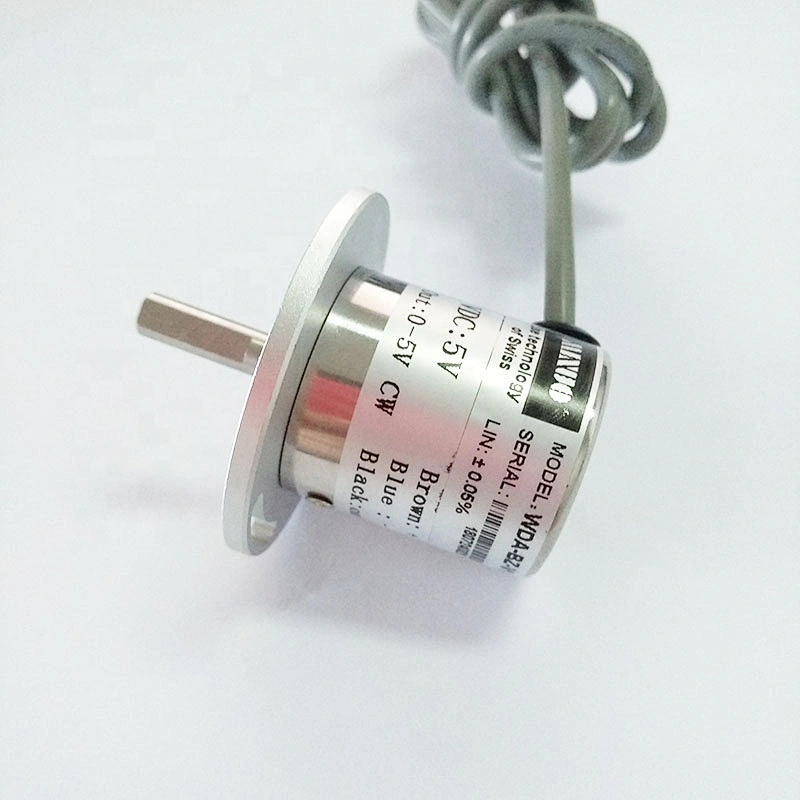 360 degree continuous rotary potentiometer WDA-BZ-360 4-20mA hall ...