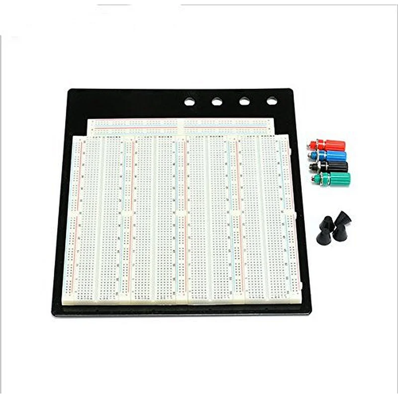 DIY KIT 3220 Tie-Point Solderless Breadboard Plate ZY-208 PCB ...