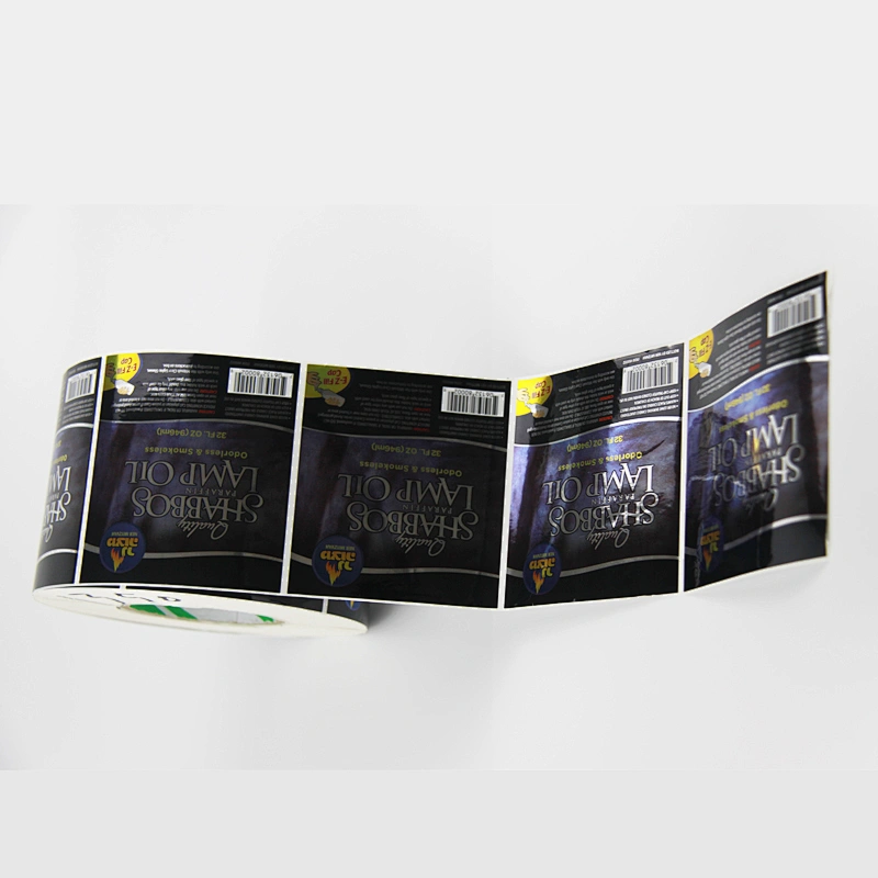 Bright silver PP printed label from China Manufacturer - Crystal Code ...