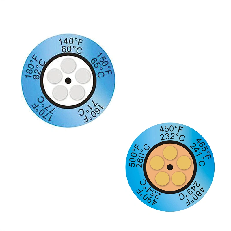 TEMPERATURE INDICATOR STICKER from China Manufacturer - Crystal Code ...
