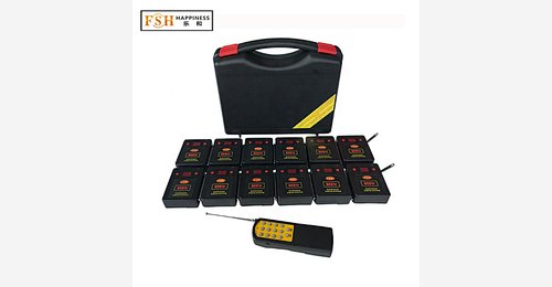 CE certificate 12 channel wireless remote control pyrotechnic fire ...