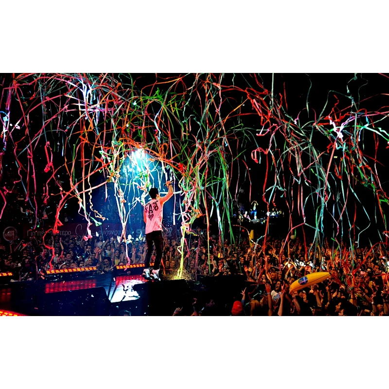 Mini Electrical Confetti Cannon Machine 150W Stainless Steel Body DJ ...