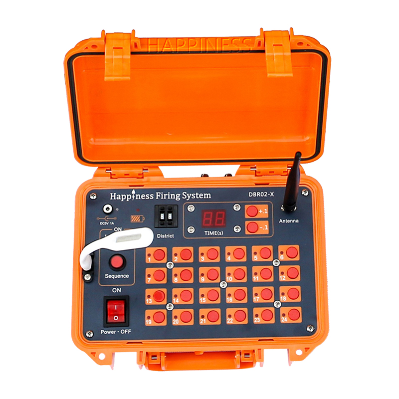 Liuyang Happiness CE passed 500M wire and remote control 24 cues ...